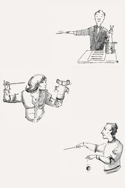 Waving, not drowning