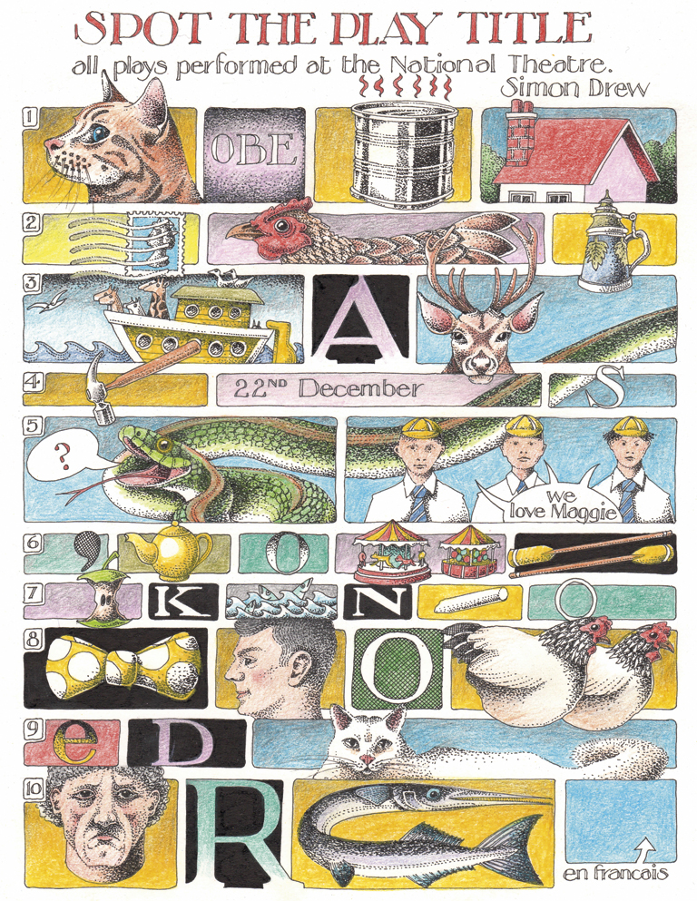 Spot the play title | The Spectator Australia