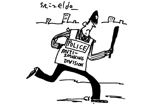 Smoke police | The Spectator Australia