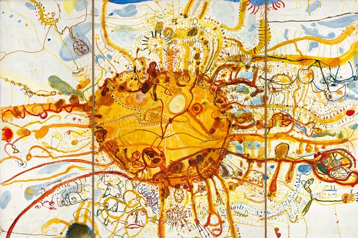 John Olsen, Sydney Sun (or King Sun) 1965 | The Spectator Australia