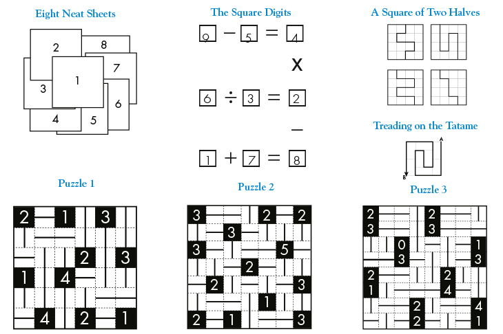 The joy of Japanese puzzles – The answers | The Spectator Australia