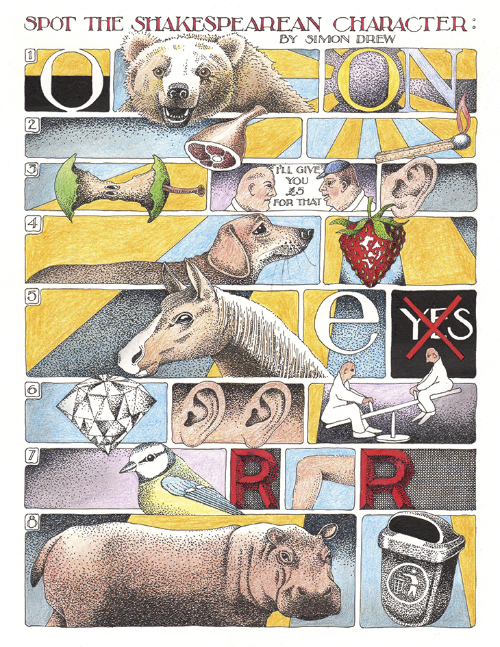 Spot the Shakespearean character | The Spectator Australia