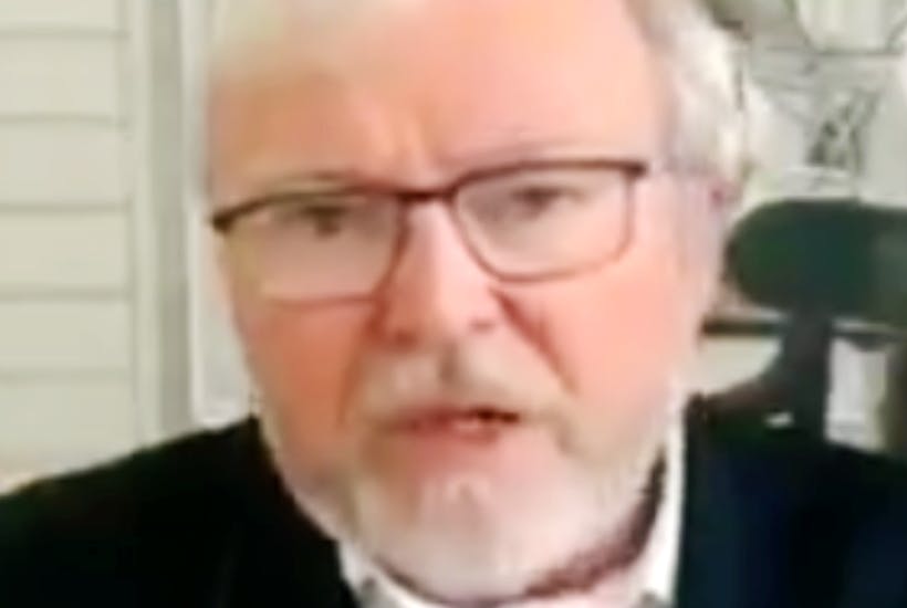 A reality check for Kevin Rudd | The Spectator Australia