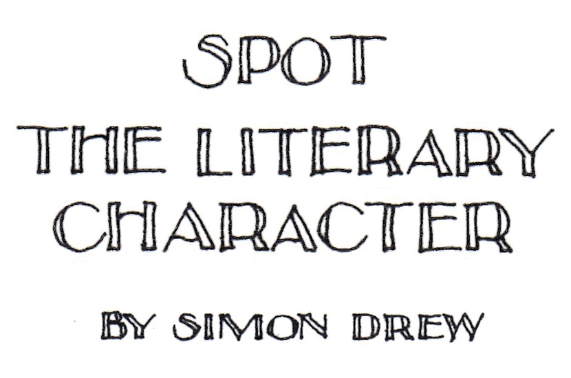 Answers to Spot the literary character