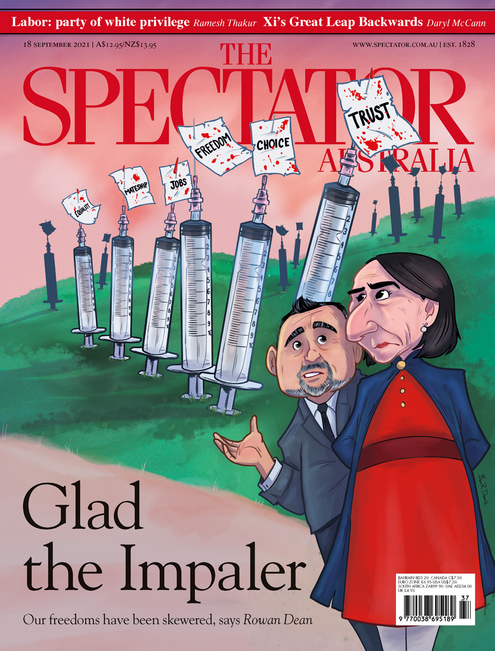 Issue: 18 September 2021 Aus | The Spectator Australia