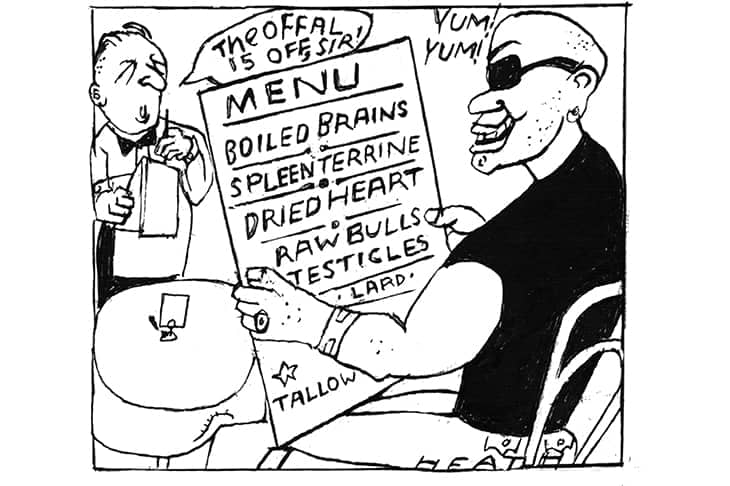 Are you man enough to eat raw offal? | The Spectator Australia