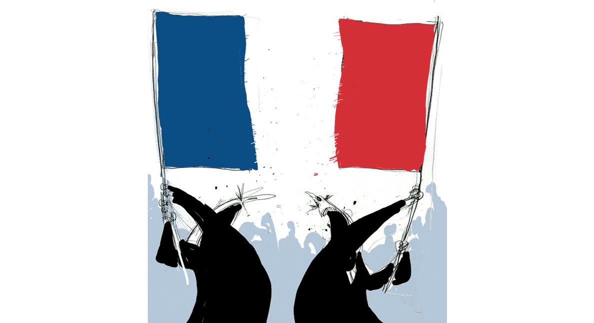 France is eternally divided