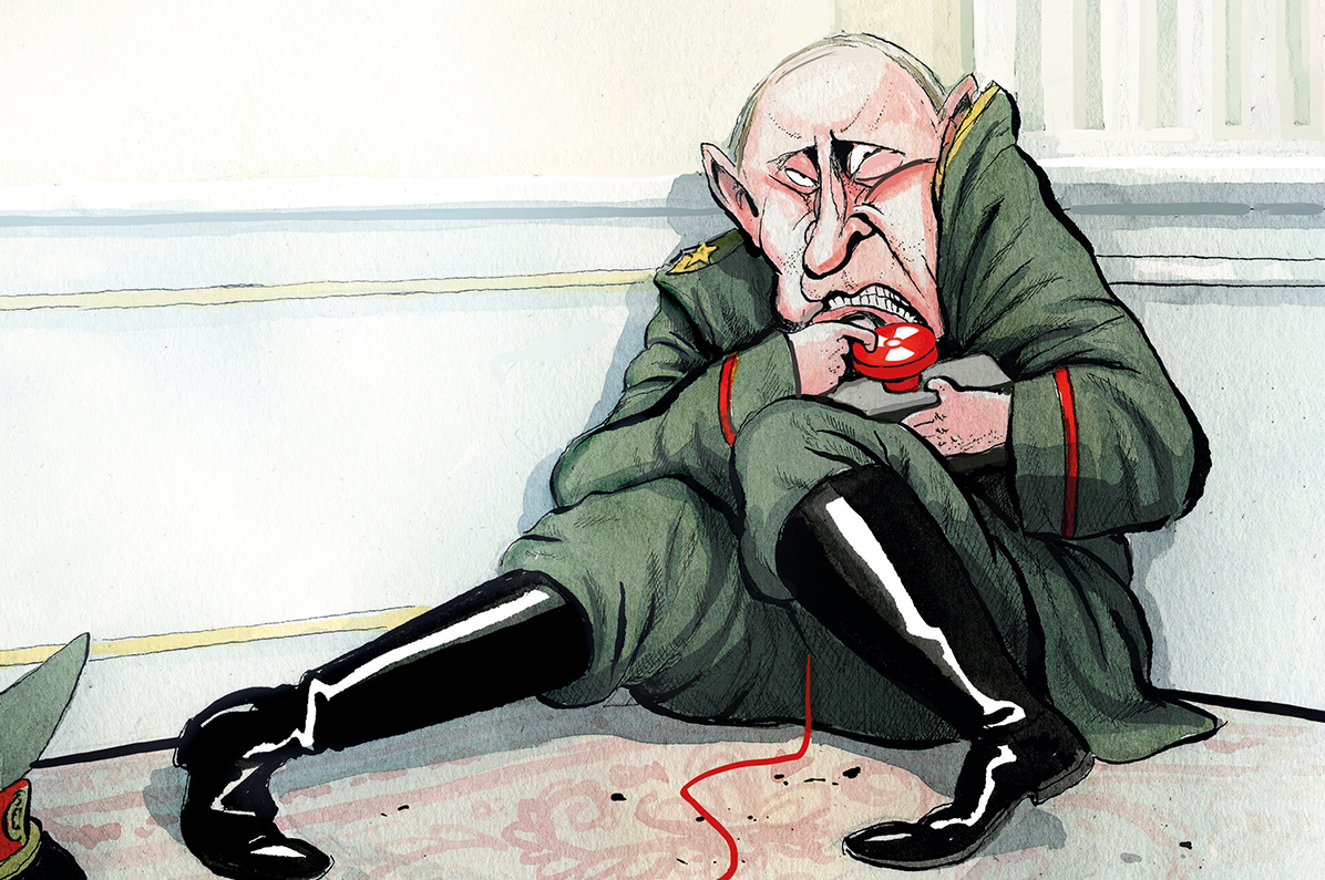 The misconception about Putin’s big red nuclear button | The Spectator ...