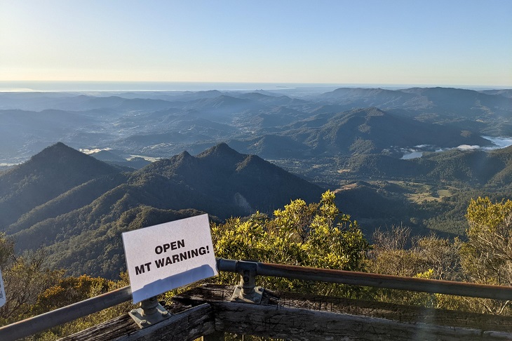 Mt Warning: reopen awe and wonder to all Australians | The Spectator ...