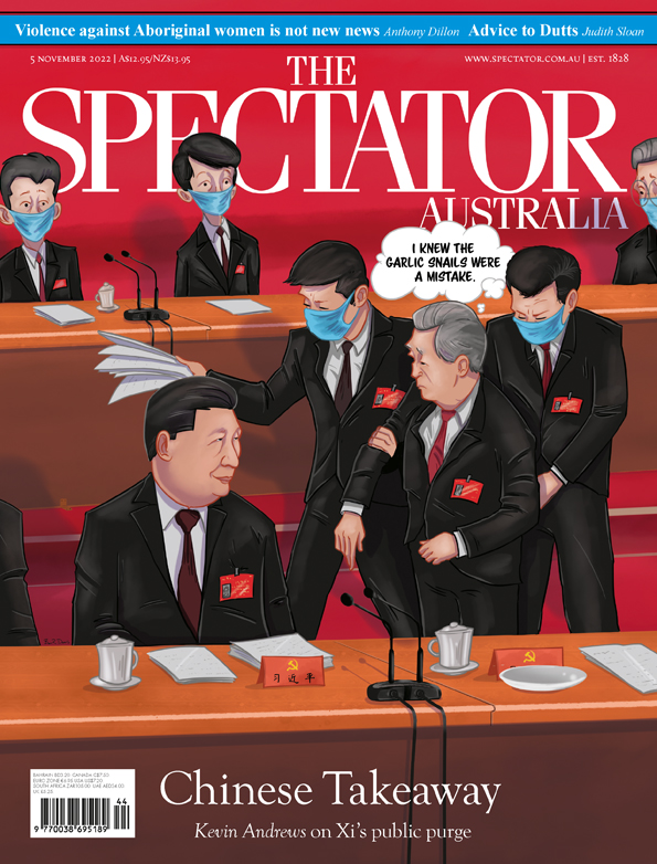 5 November 2022 AU | The Spectator Australia