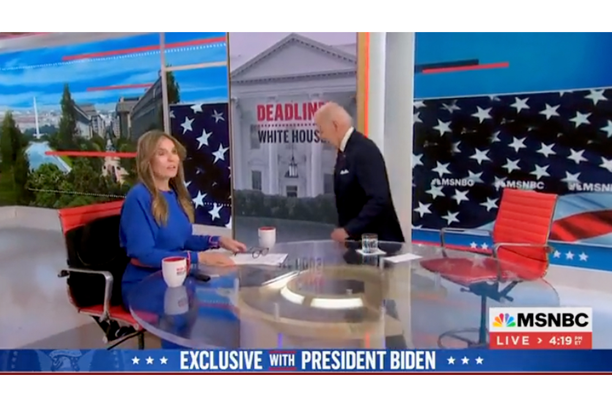 Biden’s decline deepens in MSNBC interview | The Spectator Australia