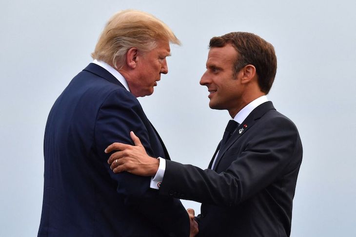 Watch: Trump mocks Macron’s accent | The Spectator Australia