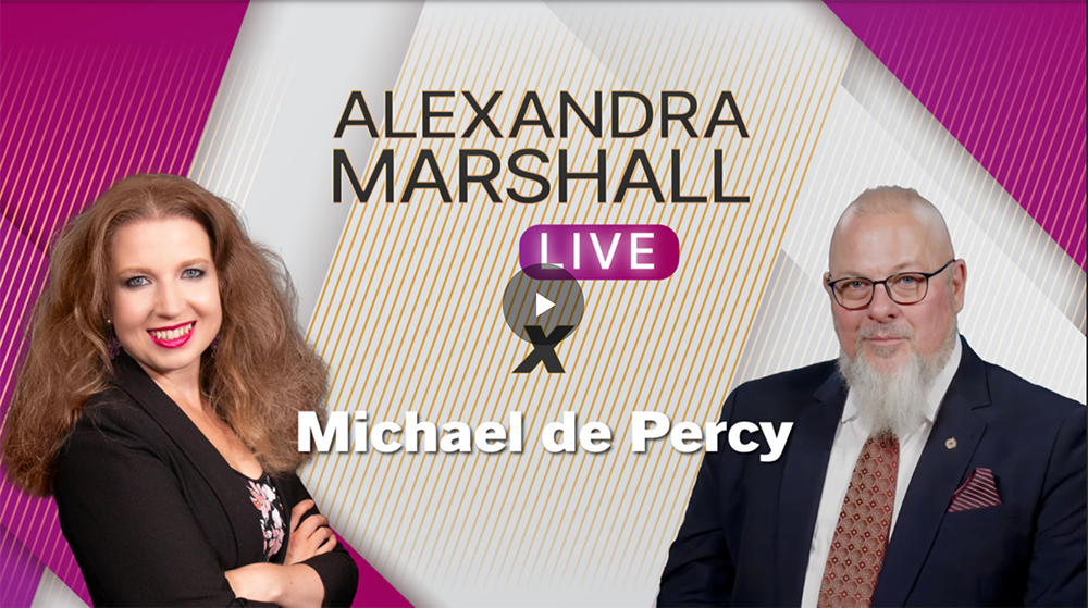 Alexandra Marshall Live S2E7 with Michael de Percy | The Spectator ...