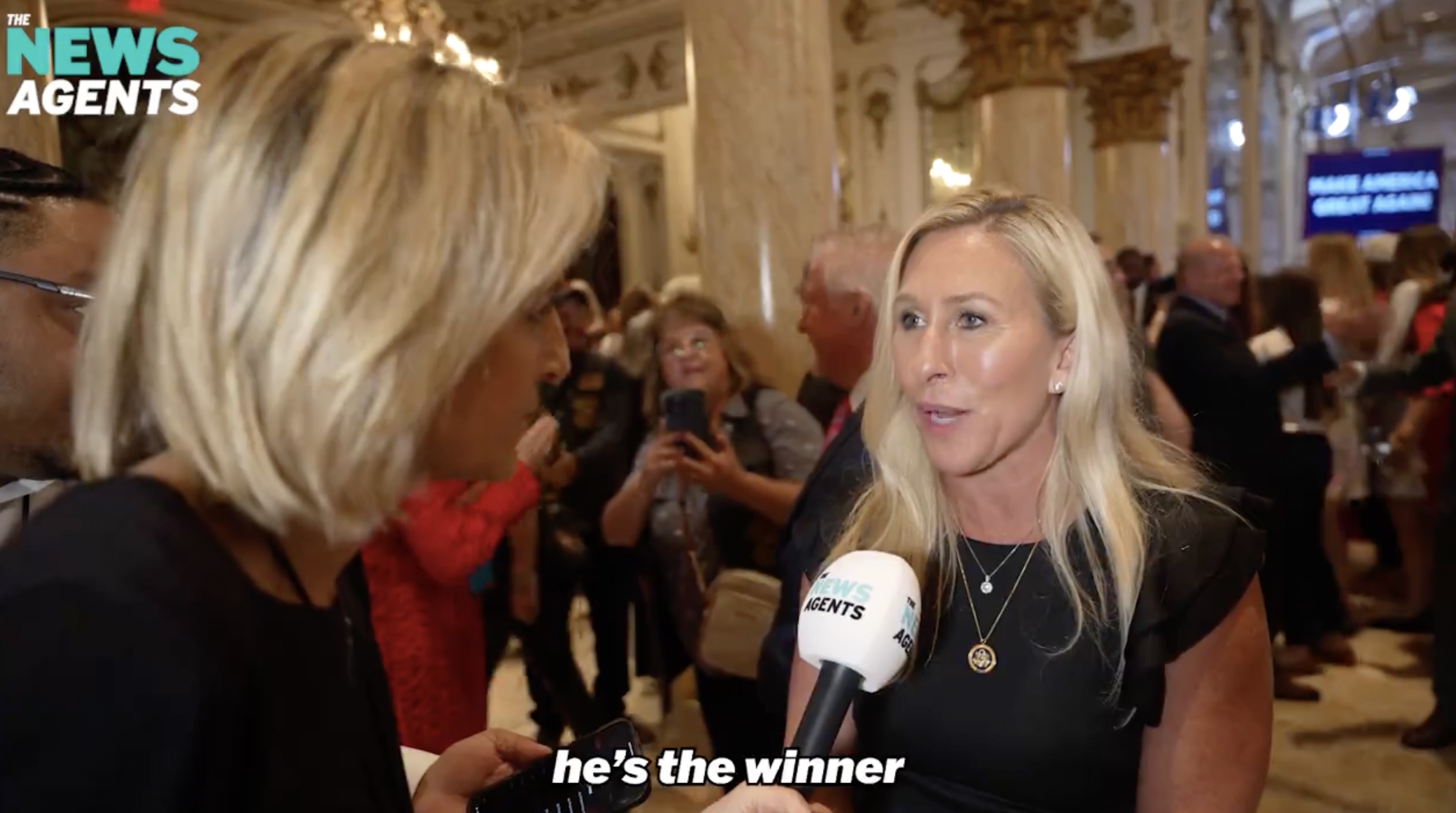 Watch: Trump ally tells Emily Maitlis to ‘f*** off’