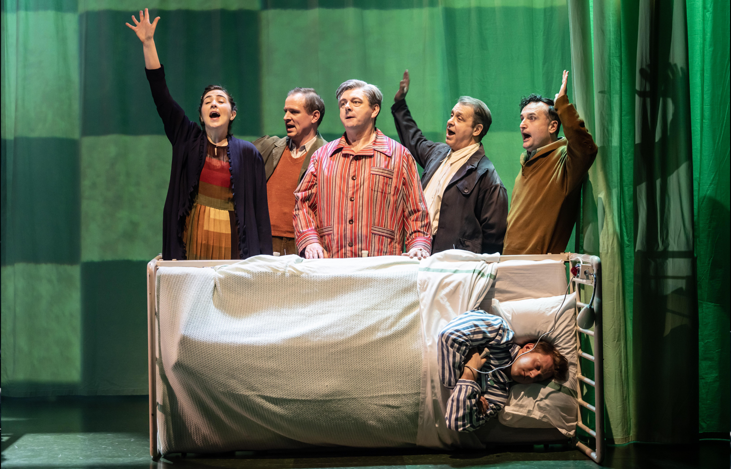 Sinister panto about the formation of the NHS: Nye, at the Olivier ...