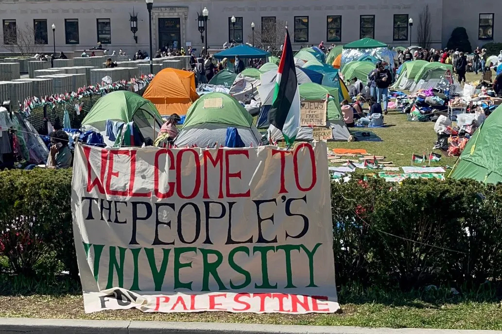 On the ground at the People’s University for Palestine (formerly ...