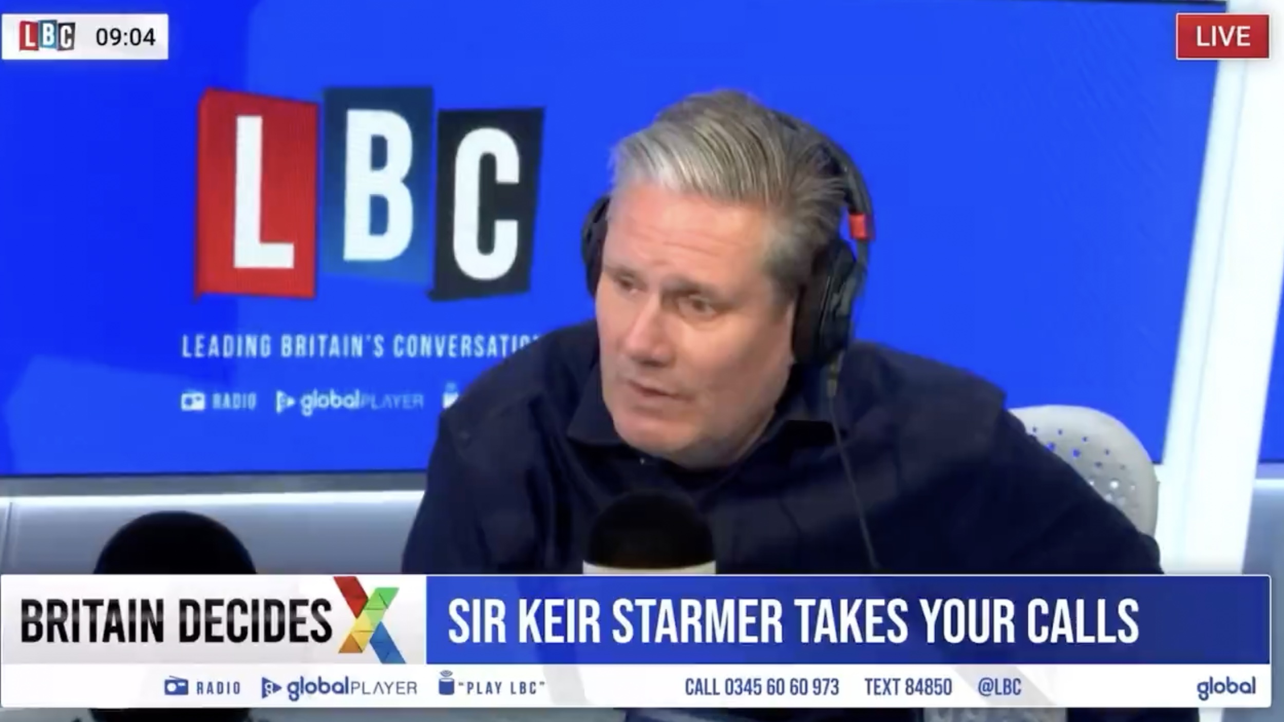 Starmer flounders on phone-in over private schools and Corbyn | The ...