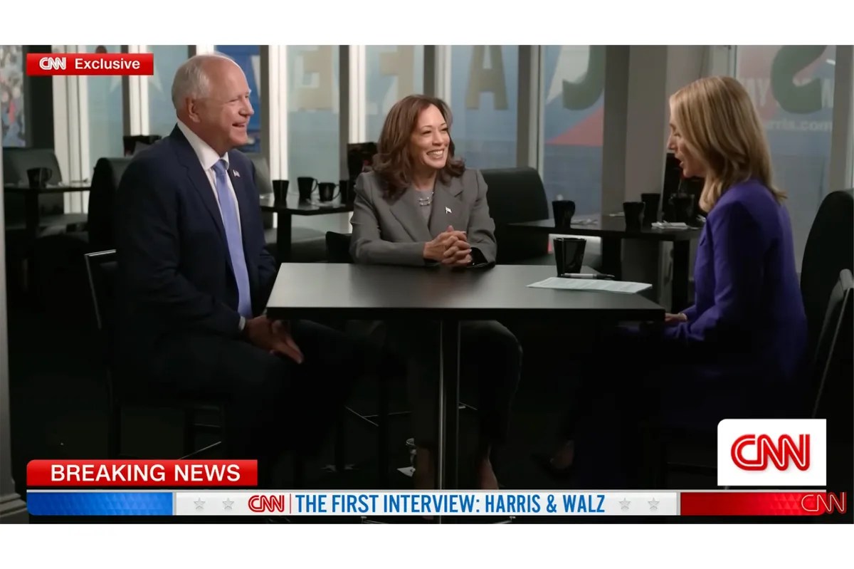 The Harris-Walz CNN interview offered voters no clarity | The Spectator ...