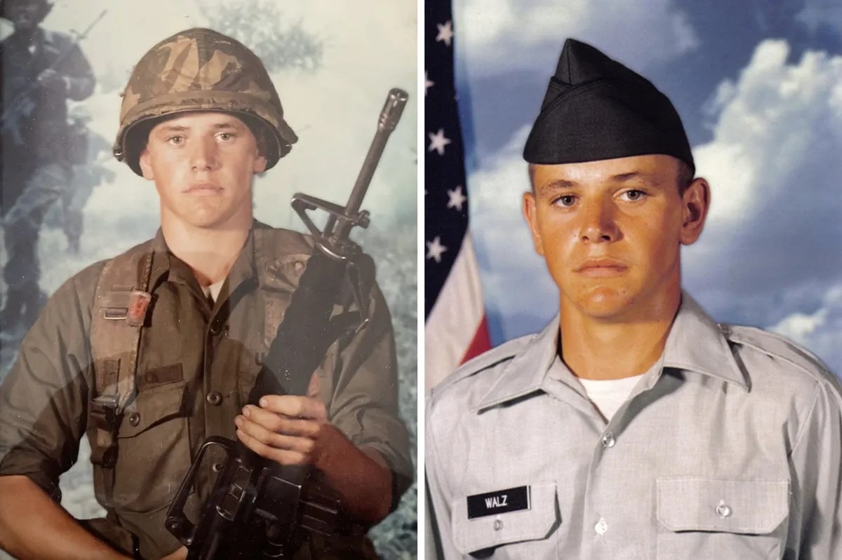 Tim Walz has played fast and loose with his military service record ...