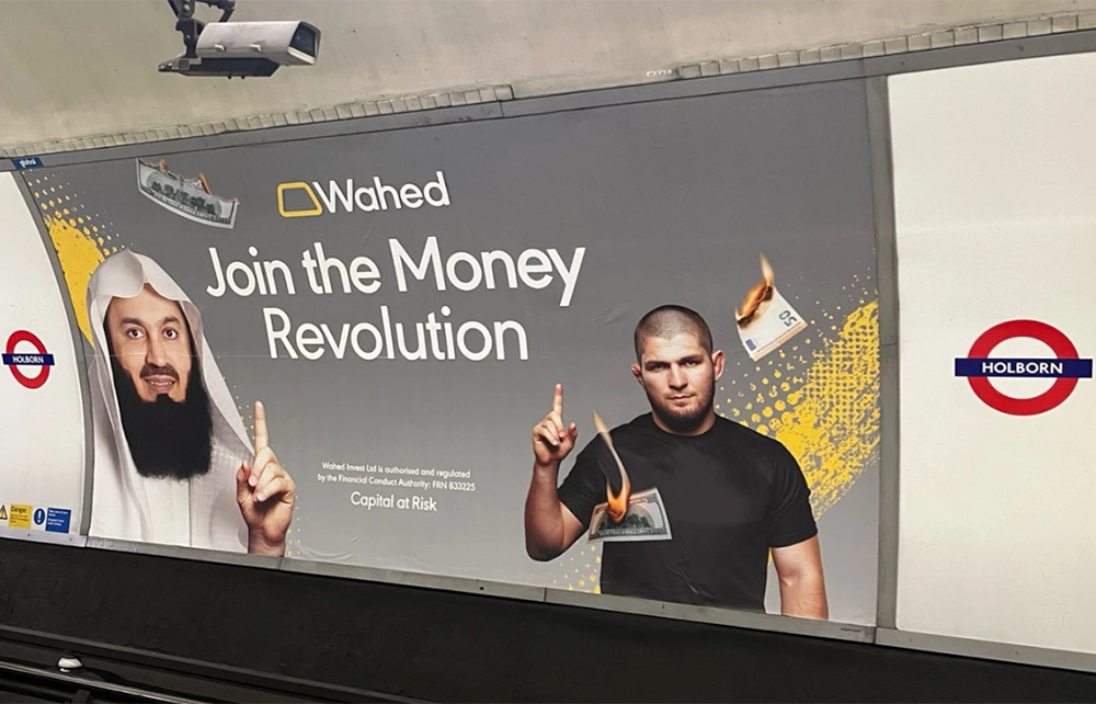 Wahed’s alarming Tube adverts | The Spectator Australia