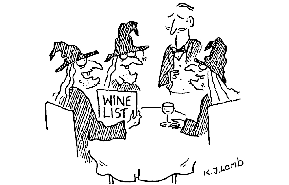 What pairs well with eye of newt and toe of frog? | The Spectator Australia