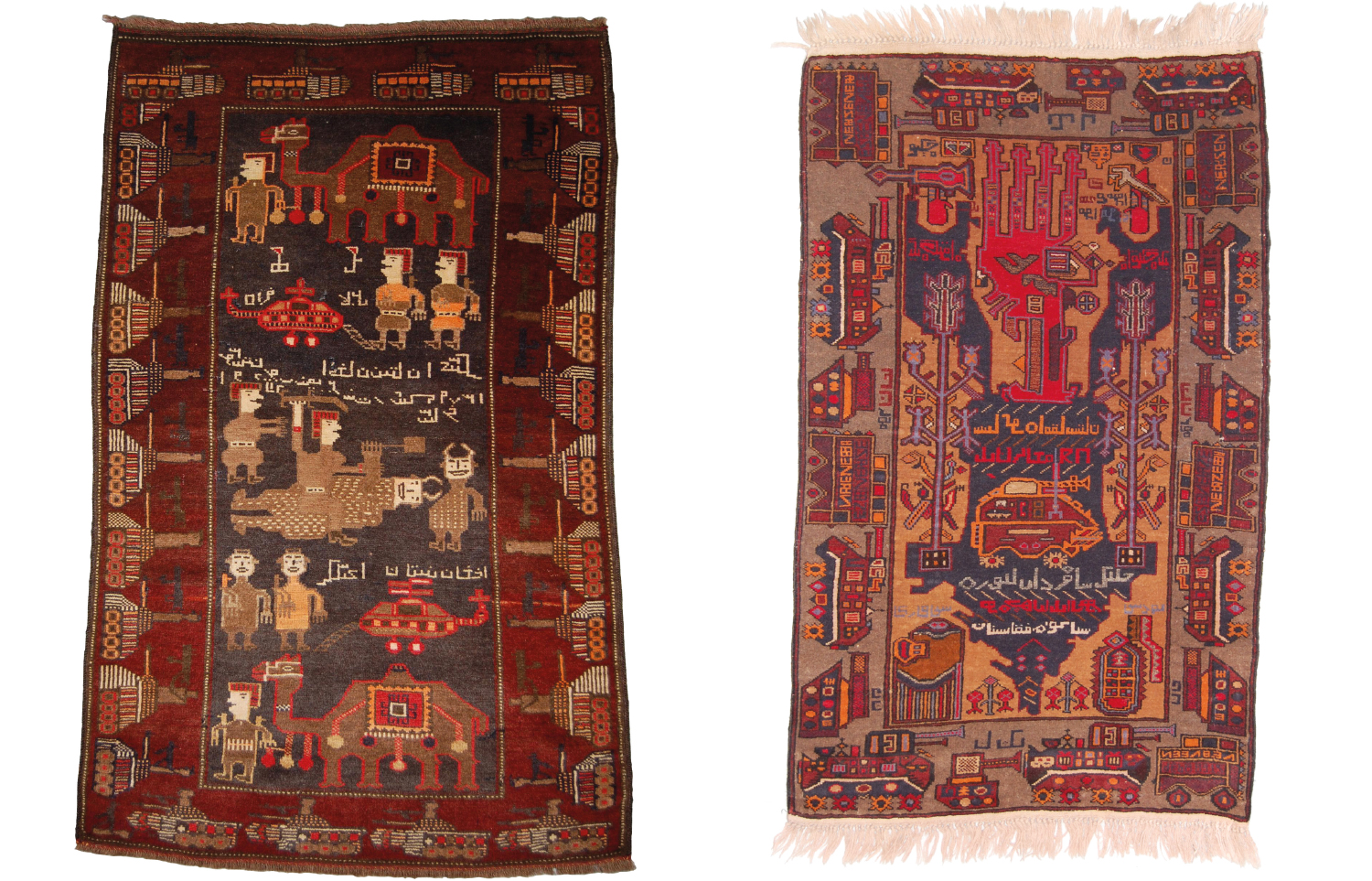 Sad but beautiful exhibition of Afghanistan’s war rugs | The Spectator ...