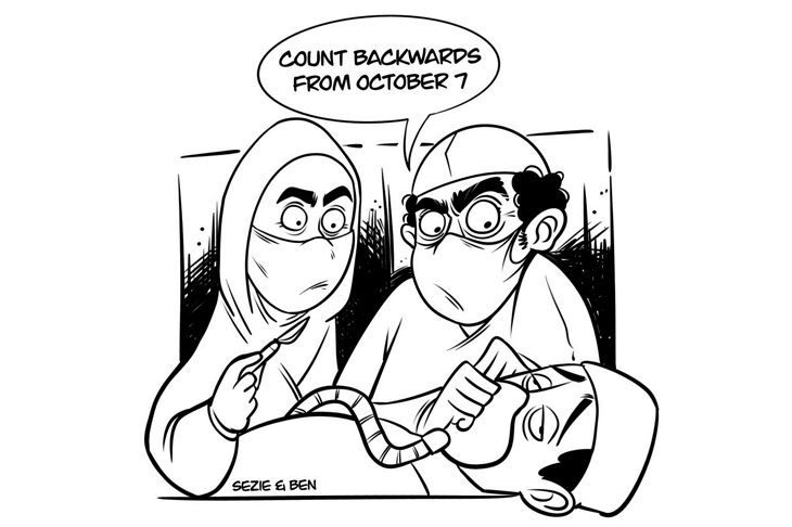 Count Backwards from October 7 | The Spectator Australia