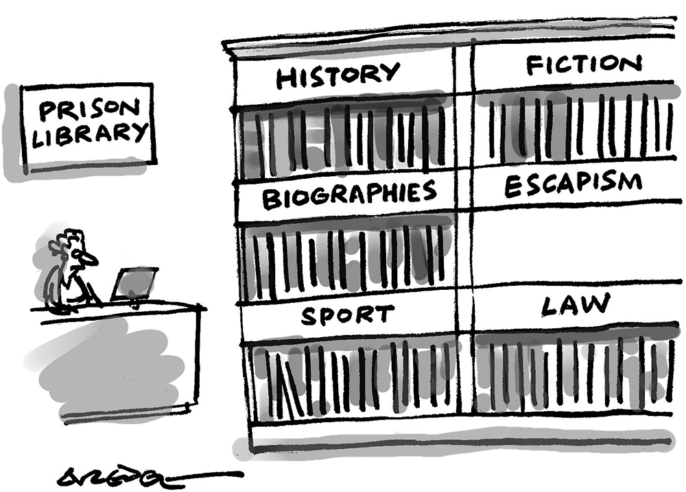 Prison library | The Spectator Australia