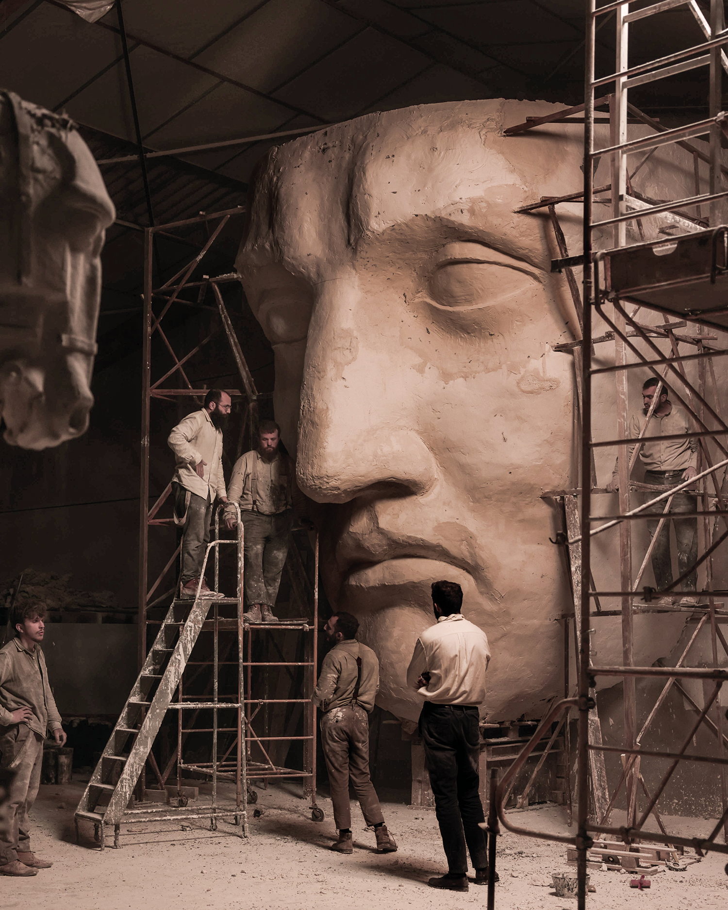 The French sculptors building the new Statue of Liberty | The Spectator ...