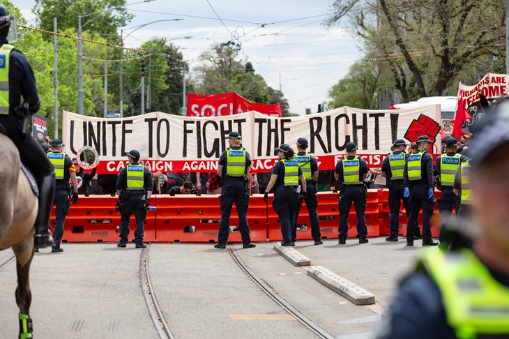 Australia’s violent left-wing flank | The Spectator Australia