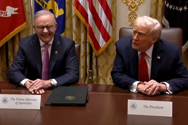 Albo disconnects from Trump’s defining moment | The Spectator Australia