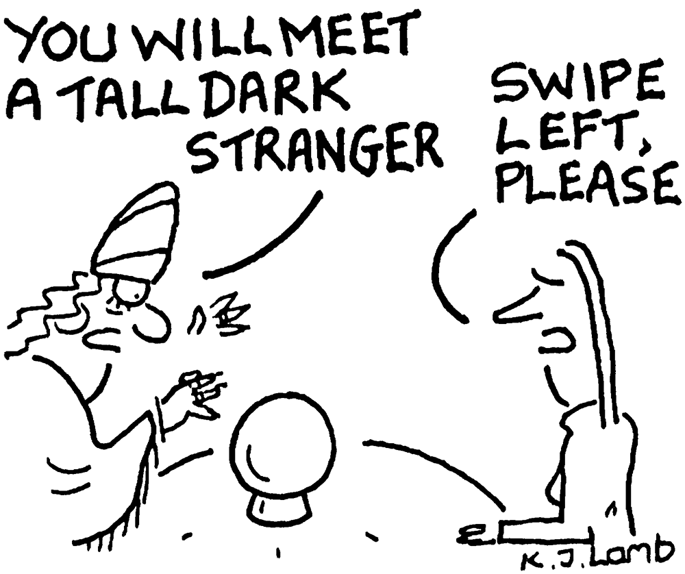 You will meet a tall dark stranger | The Spectator Australia